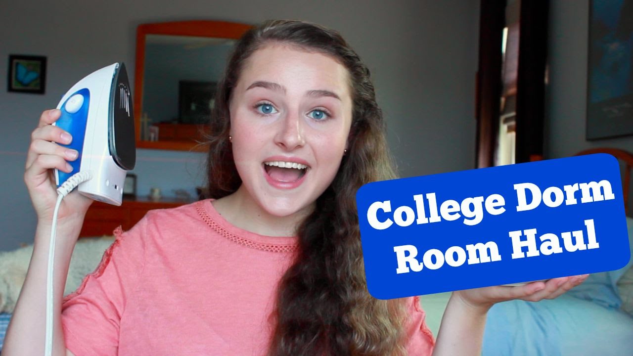 College Dorm Haul 2015 - YouTube