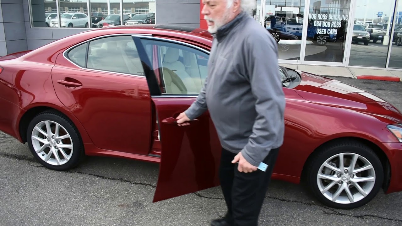 Check out this 2012 Lexus IS 250 (B10544A) with Bill Sweatt! - YouTube