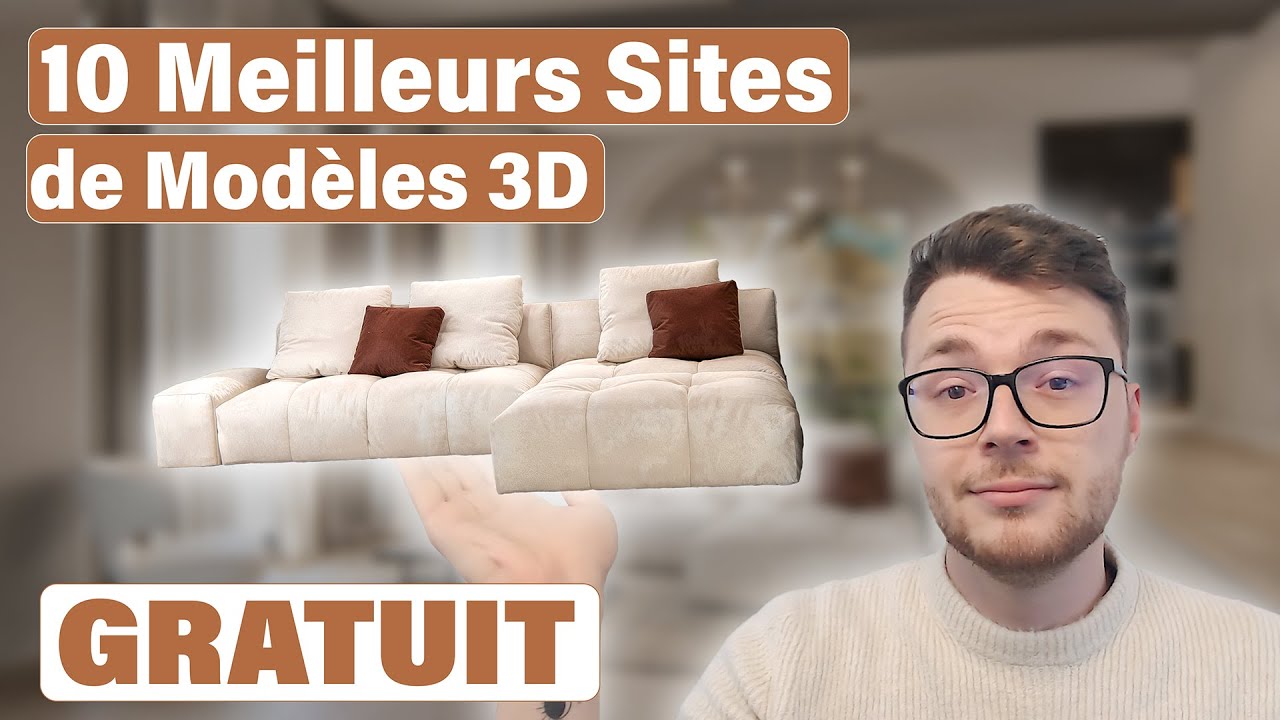 10 Meilleurs Sites GRATUIT pour télécharger vos Modèles 3D - YouTube