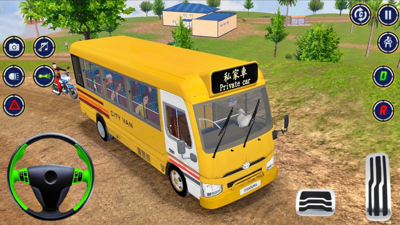 Van Driving Simulator Games 2025 - Public Minibus Realistic Driving Video Game - Android ...
