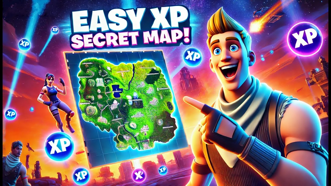 GRATIS XP BOOST! Probeer deze geheime map! | Fortnite - YouTube