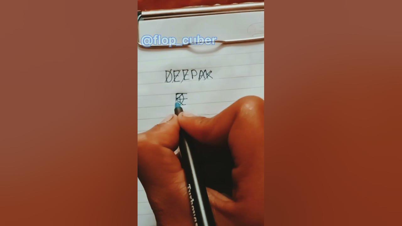 Deepak name create to brand logo design 😊|🔥||#logo #logodesign # ...