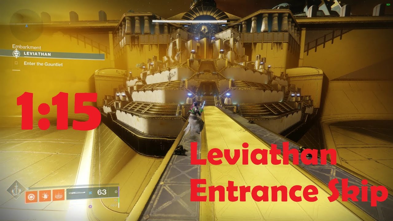 1:15 Leviathan Entrance Skip - Destiny 2 - YouTube