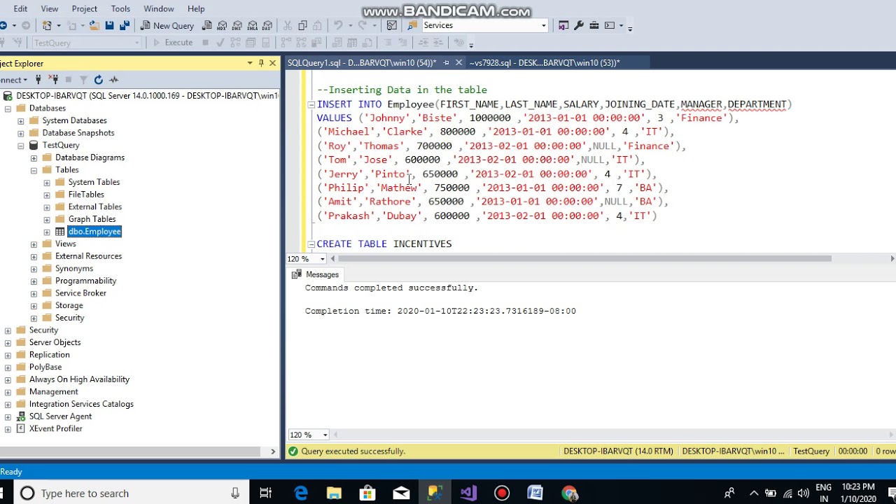 Session 5 Composite PK and Cascading referential intigrity - YouTube
