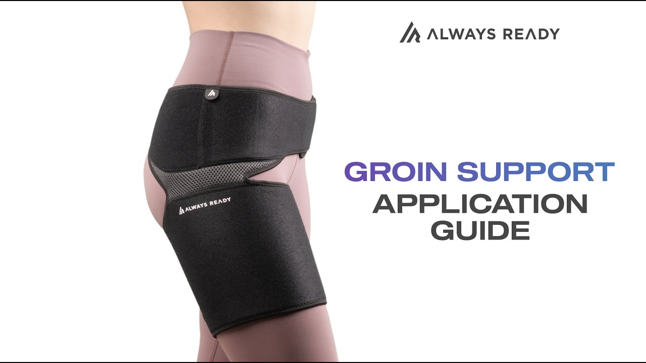 Always Ready Groin Support | Application Guide - YouTube