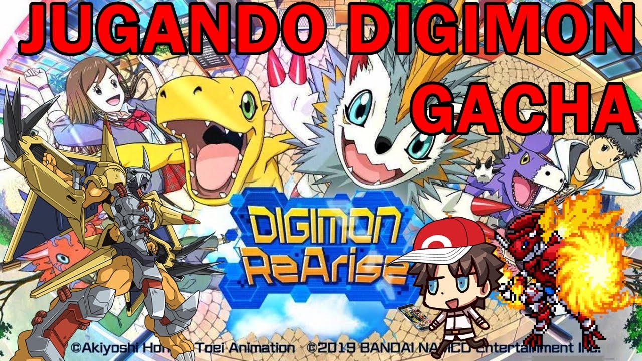 Gachas del diablo-Jugando Digimon ReArise - YouTube