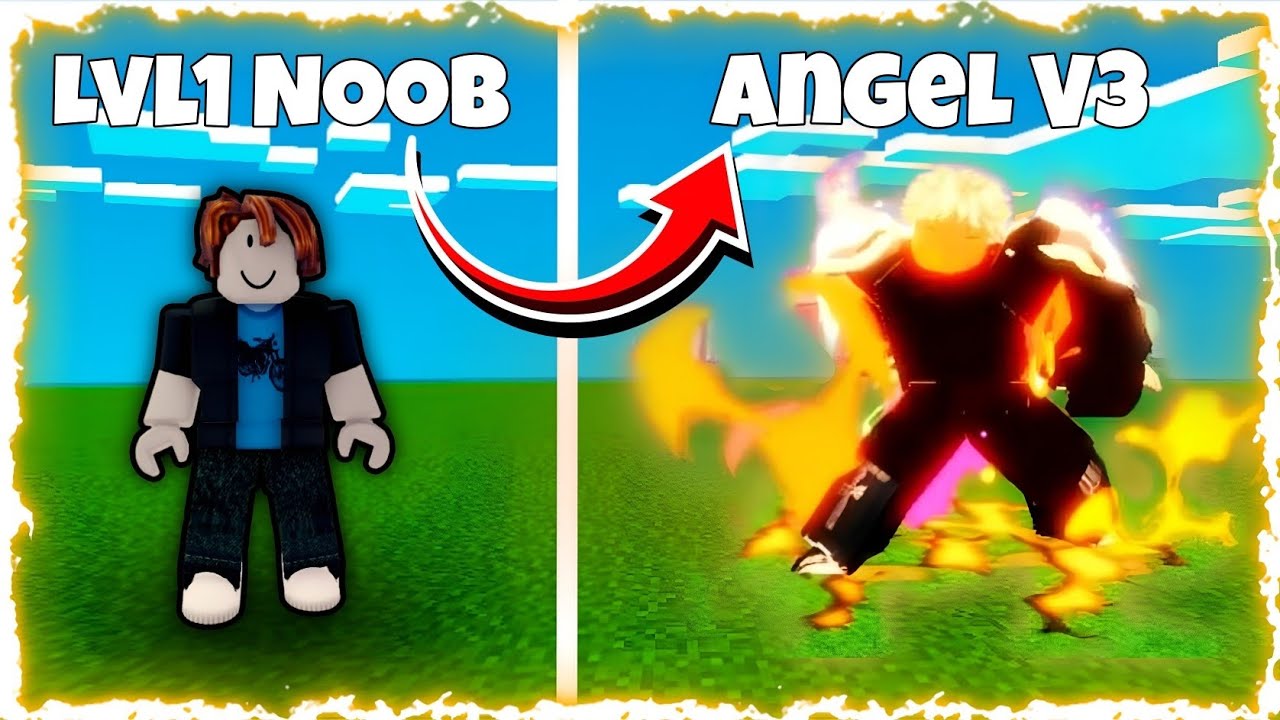 Noob To Pro With Angel V3 In Blox Fruit || Roblox Blox Fruit Hindi ...