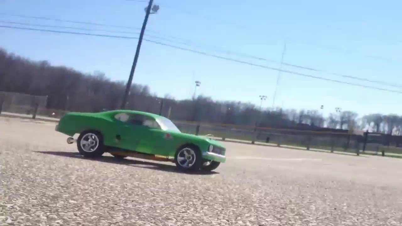 71 Dodge Demon 1/10 scale Nitro RC LRP 32 - YouTube