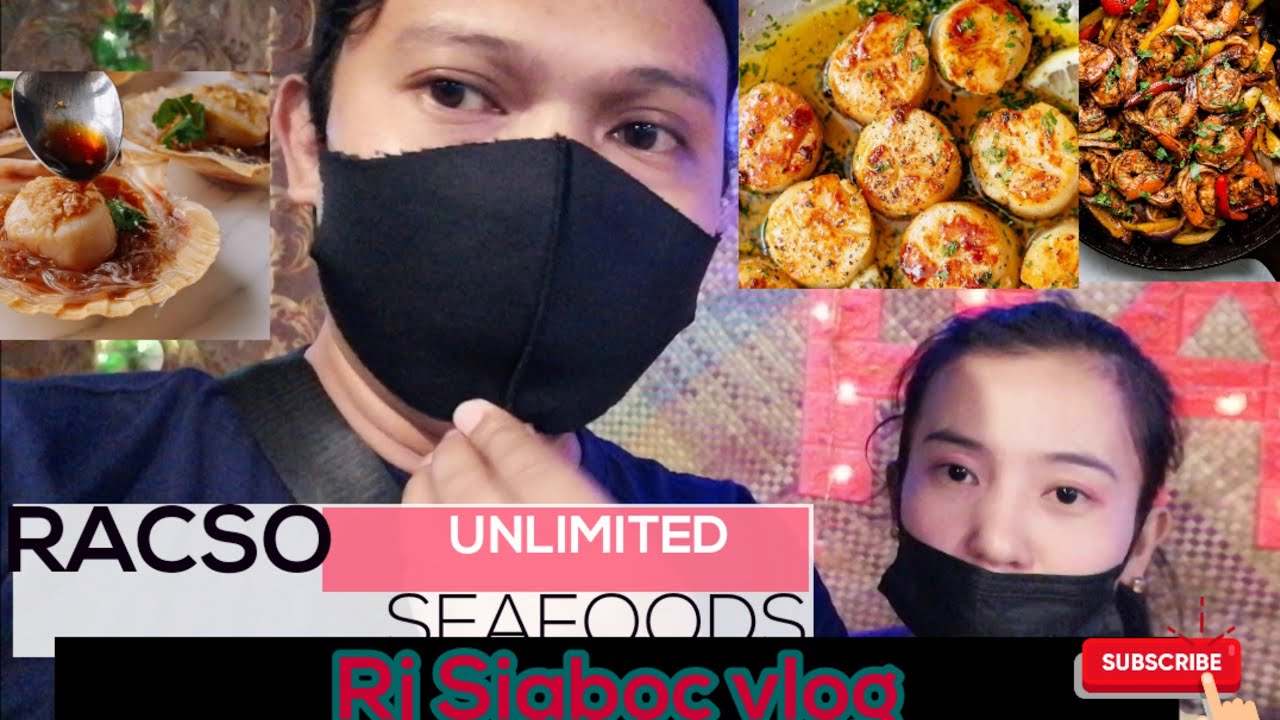 Racso Unlimited seafoods/trending /so Yummy/Rj Siaboc vlog 😍 ️😍 - YouTube