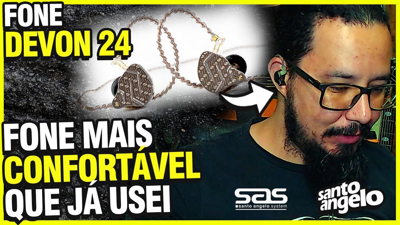 Fone DEVON 24 - Santo Angelo - [REVIEW COMPLETO] - YouTube