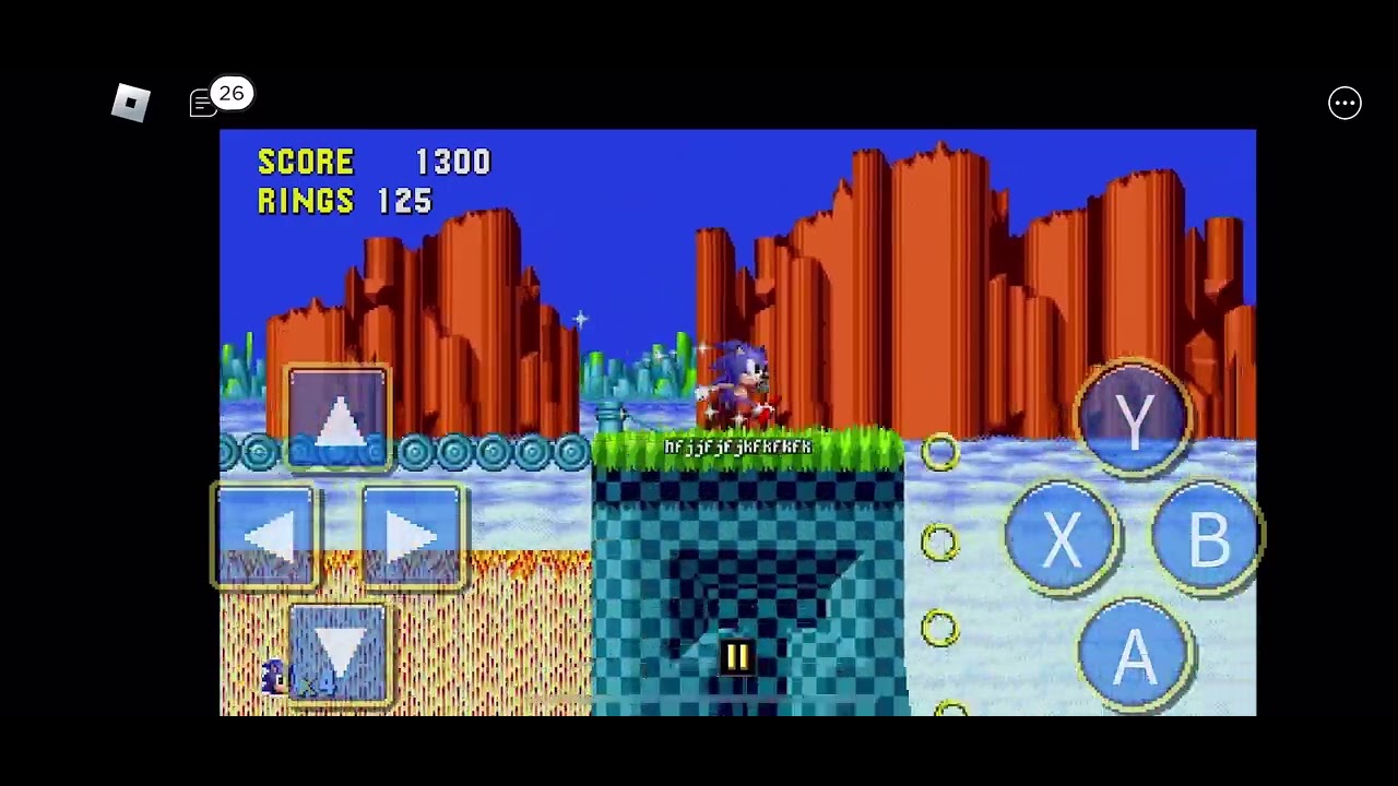 Classic Sonic Simulator Ring Attack: 148 Rings Green Hill Act 2 - YouTube