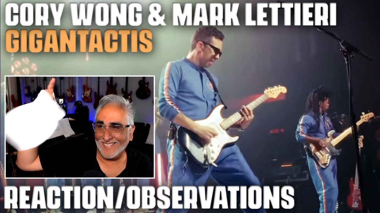 "Gigantactis" by Cory Wong (feat. Mark Lettieri), Reaction/Observations ...