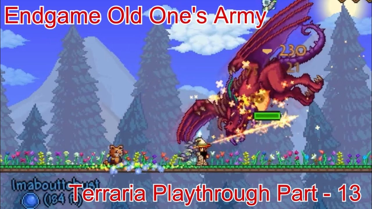 Endgame Old One’s Army - Terraria Mobile Playthrough [Part - 13] - YouTube