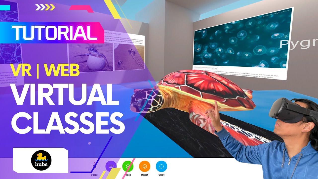 👨‍🎓 Crea tu clase inmersiva con realidad virtual y Mozilla Hubs! (EN ...