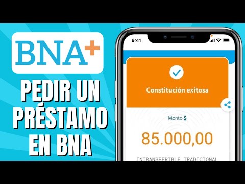 Cómo PEDIR Un Préstamo En BNA