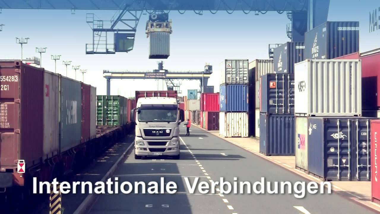 60 Sekunden TriCon Container-Terminal Nürnberg - YouTube