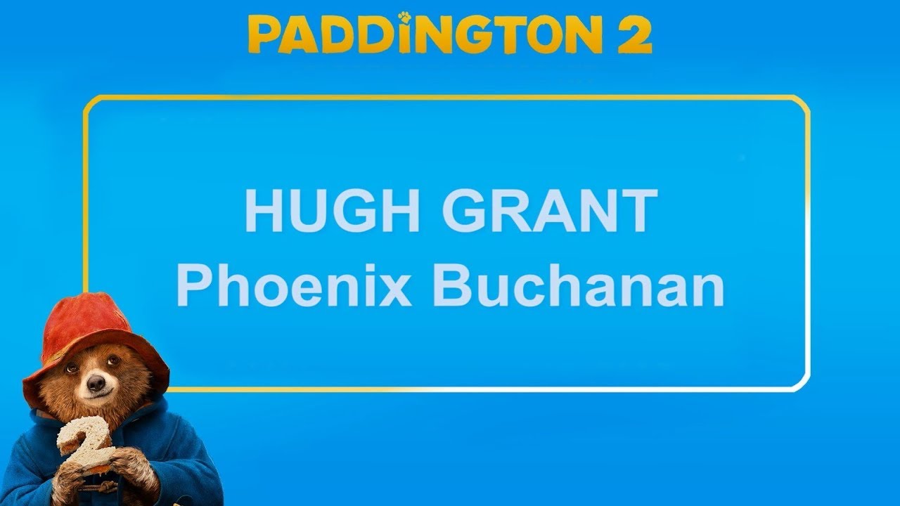 Paddington 2 - Intervista a Hugh Grant (Phoenix Buchanan) - YouTube