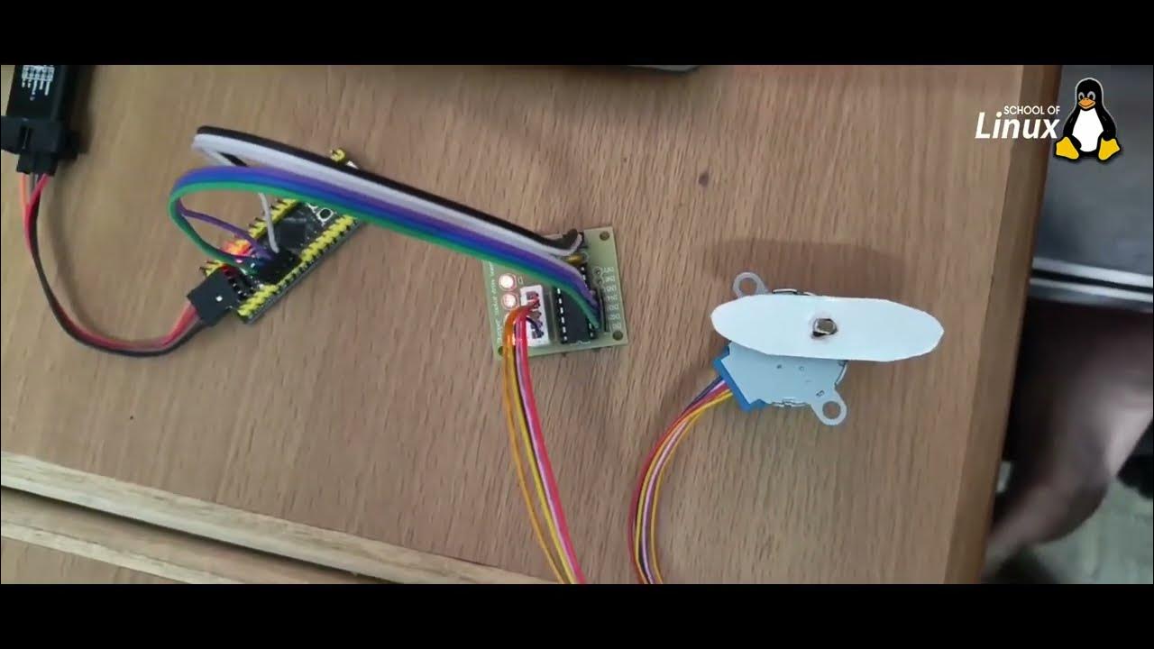 STM32 Stepper Motor Control with Bare-Metal Programming - YouTube