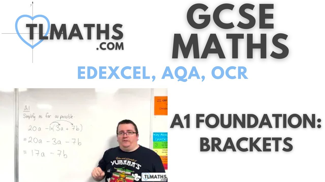 GCSE Maths: A1-07 [Brackets] - YouTube