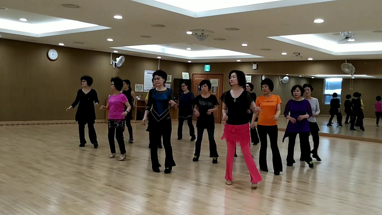 The Lemon Tree line dance(32C/4Wall/Beginner) 영등포 제2스포츠센터 - YouTube