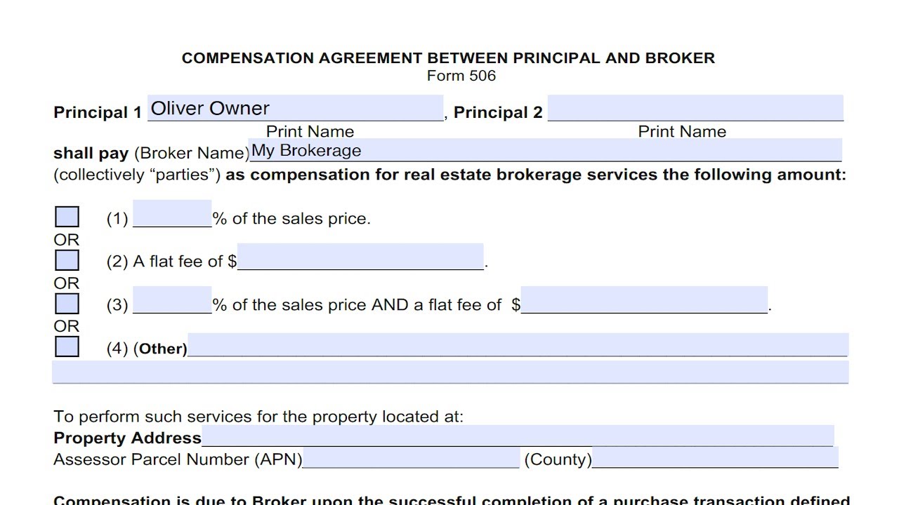 Broker Agreement Template