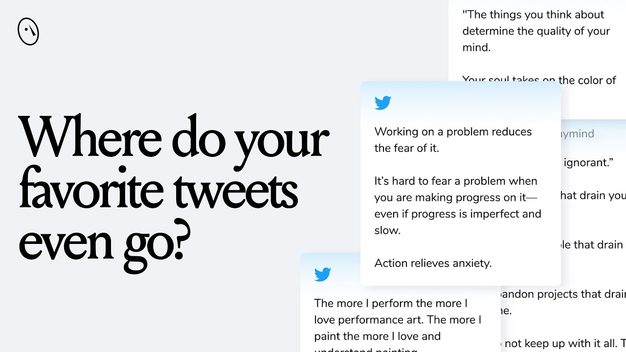 Create a private tweet library with mymind - YouTube