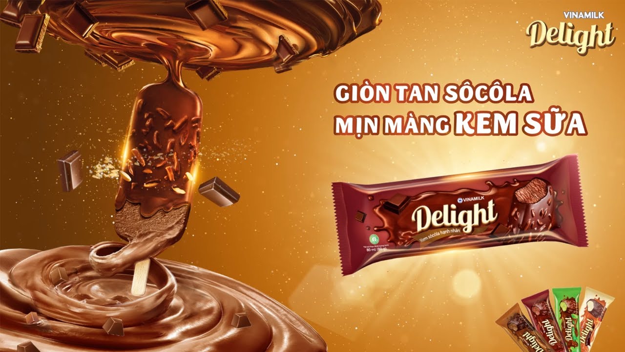 KEM DELIGHT SÔCÔLA – LỚP VỎ GIÒN TAN – MỊN MÀNG KEM SỮA - YouTube