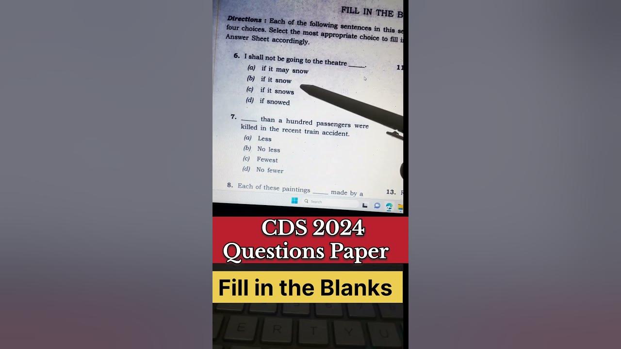 How to Solve Fill in the Blanks Questions। Watch Now and Feel the Difference।। English Grammar ...