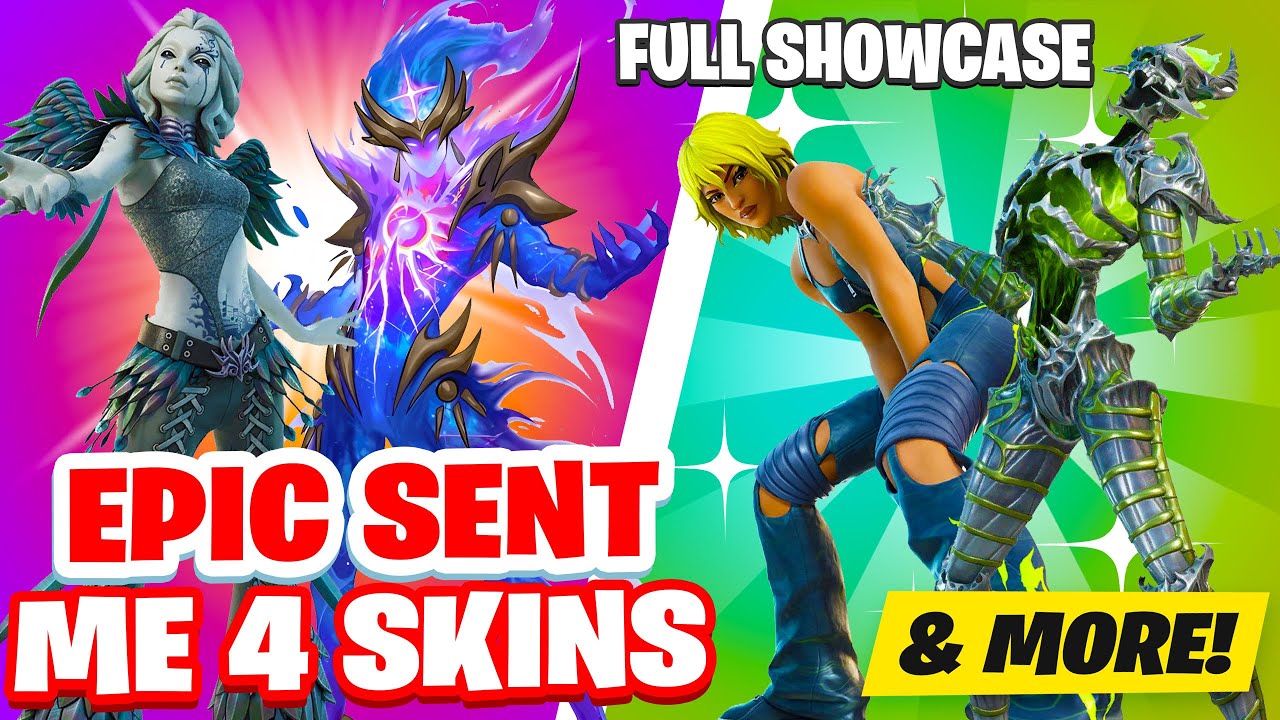 Fortnite Gave me ALL LEAKED Skins! (SECRET Rift Warden Skin) - YouTube
