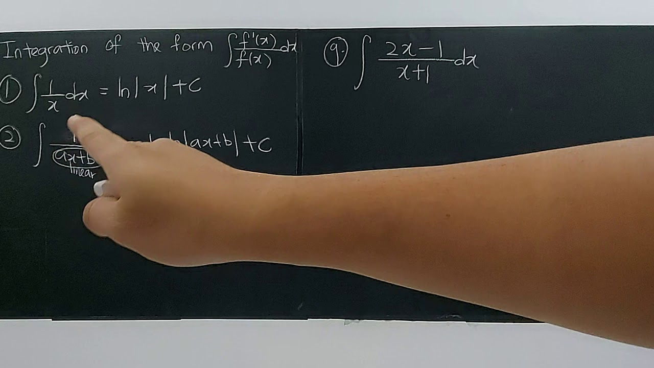 Formulae of Integration 4 (STPM/Pre-U) - YouTube