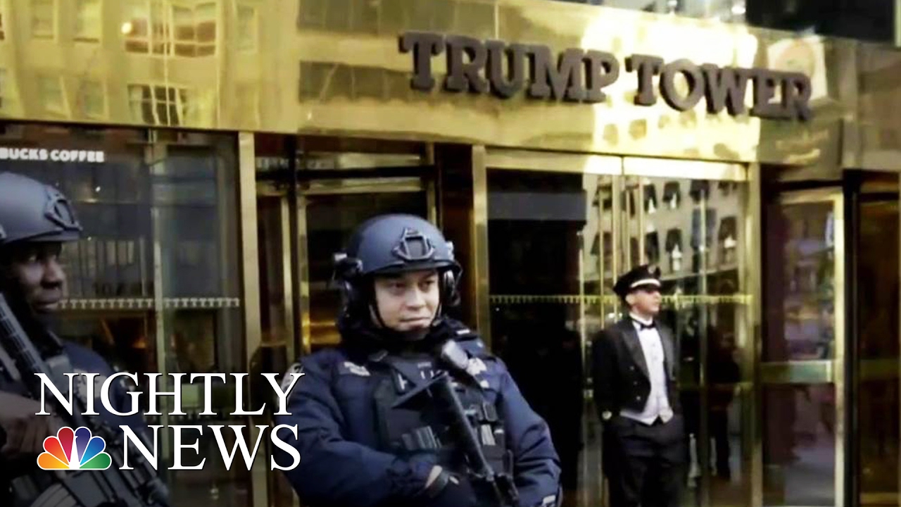 Keeping NYC Trump Tower Safe: An Unprecedented Challenge | NBC Nightly ...