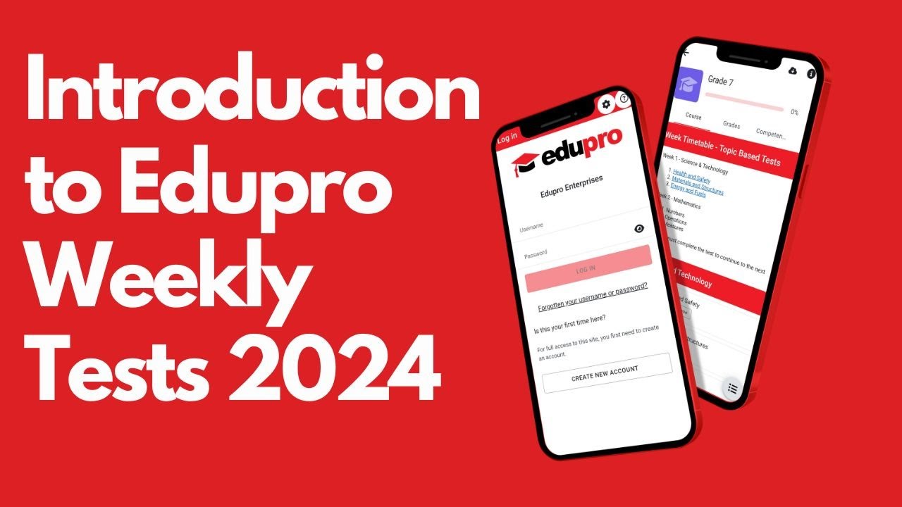 Introduction to Edupro Weekly Tests 2024 - YouTube
