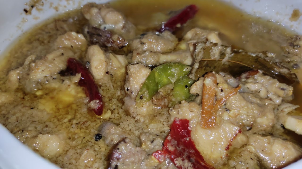 White chicken korma-Dil khush kitchen - YouTube