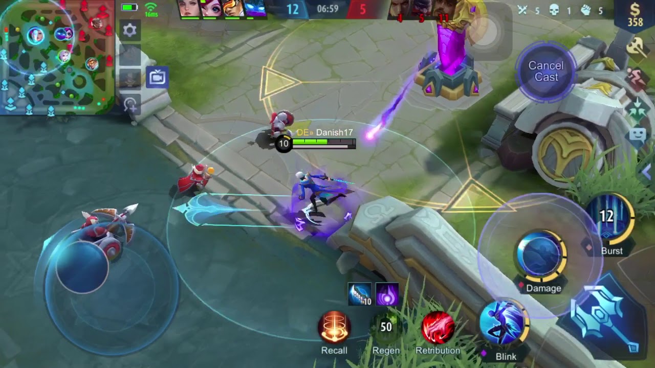 Testing Ling In Legend Tier-Sword-MLBB - YouTube
