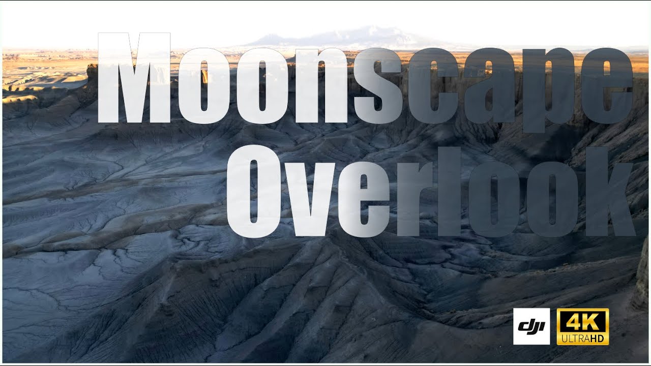 Moonscape Overlook ITA Utah USA - Drone - DJI - YouTube