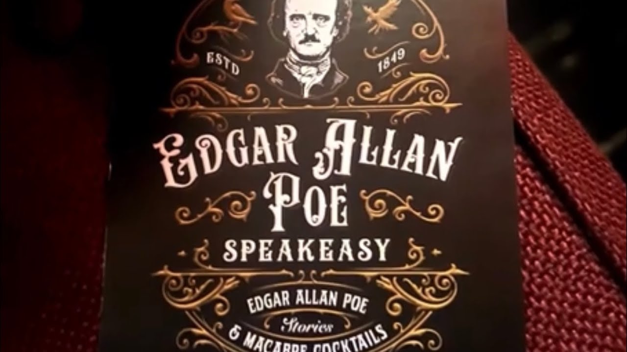 2024 Edgar Allen Poe Speakeasy - YouTube
