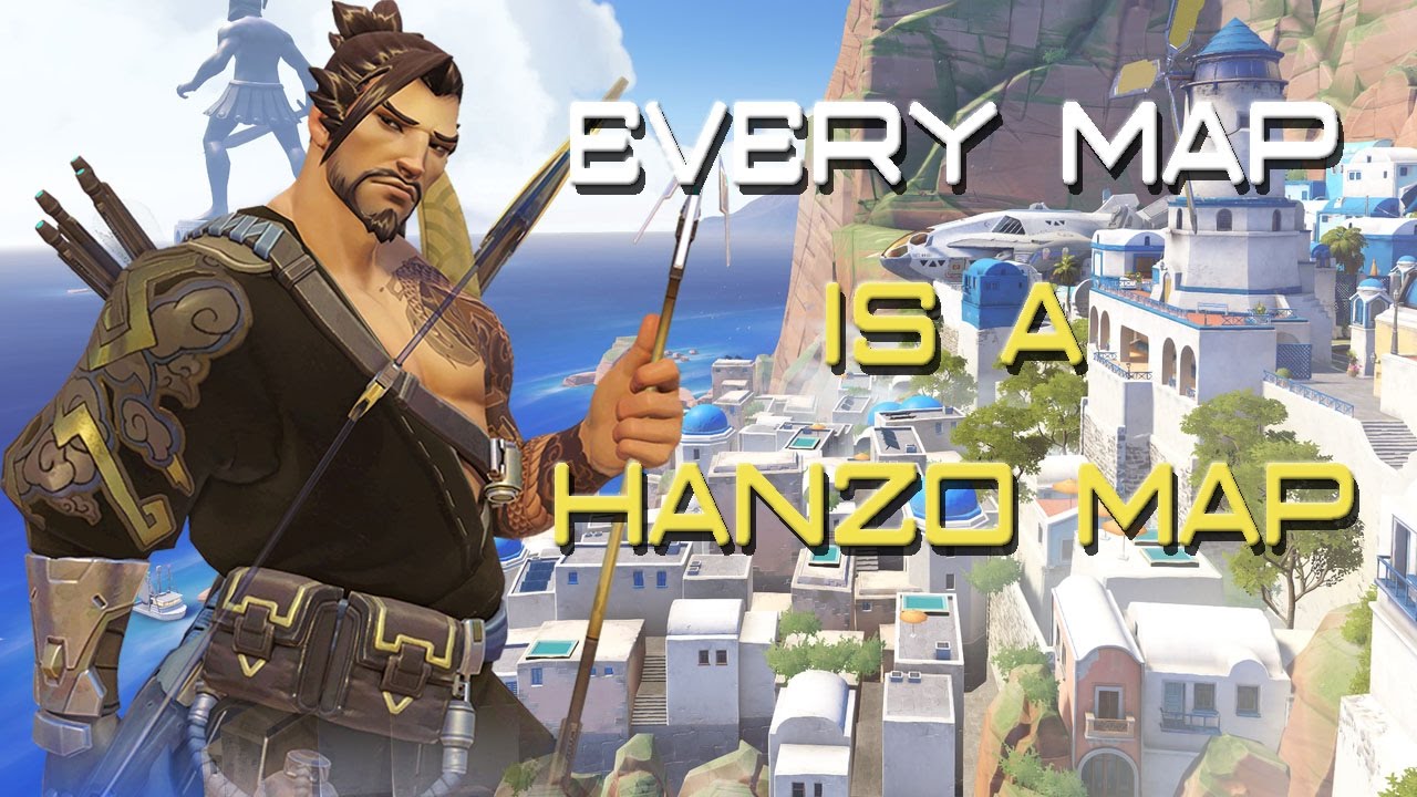 [Overwatch] Every map is a Hanzo map - YouTube