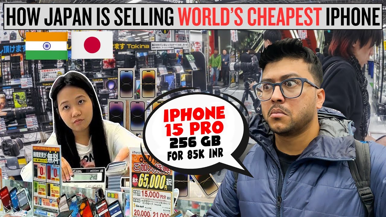 INSIDE JAPAN’S BIGGEST ELECTRONIC AND IPHONE MARKET (CHEAPEST) - YouTube
