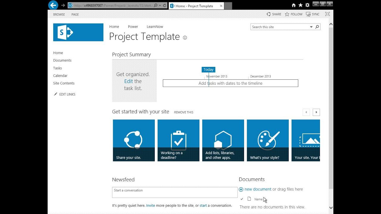 SharePoint 2013 Power User Tutorial Video: Beyond Team Site - YouTube