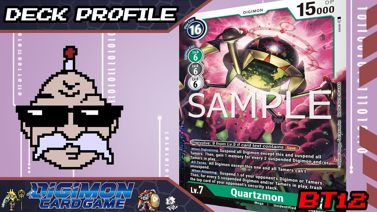 Los Otros HUNTERS! Quartzmon deck Profile BT12! Digimon Card Game ...