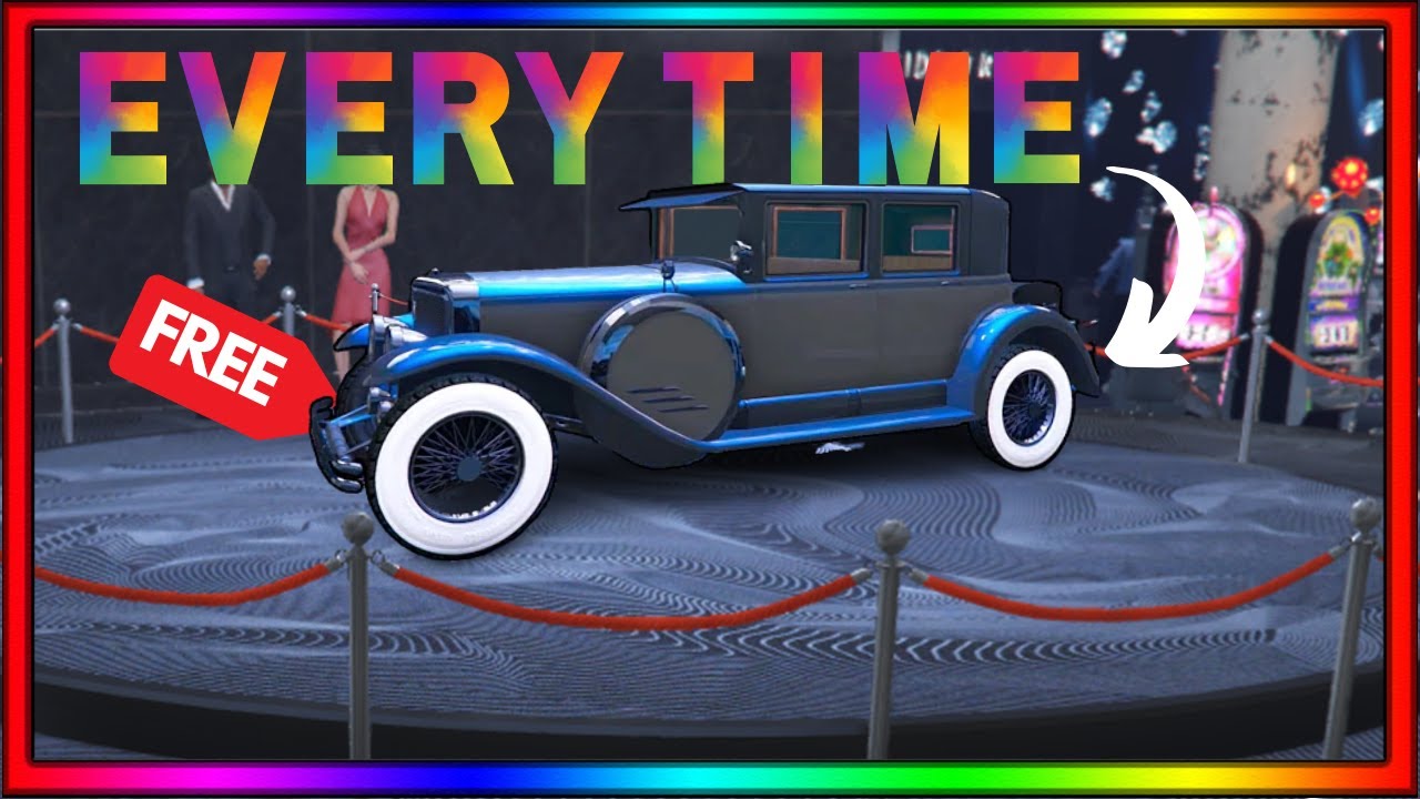 The Right Way To Win The Lucky Wheel Podium Car EVERY TIME In GTA 5 ...