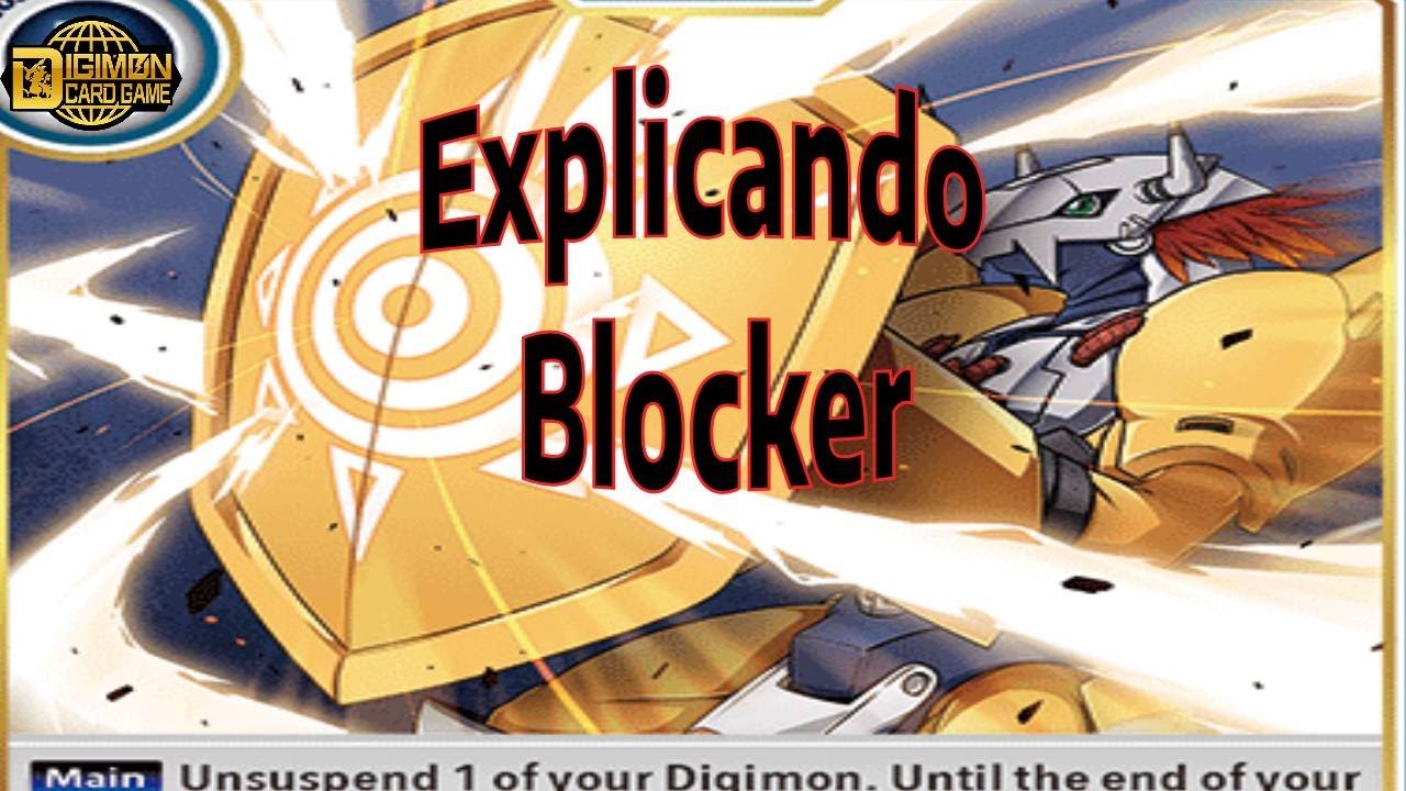 Explicando: 🛡Blocker 🛡[Digimon TCG] - YouTube