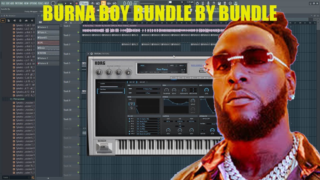 HOW I MADE AND MIX BURNA BOY BUNDLE BY BUNDLE. - YouTube