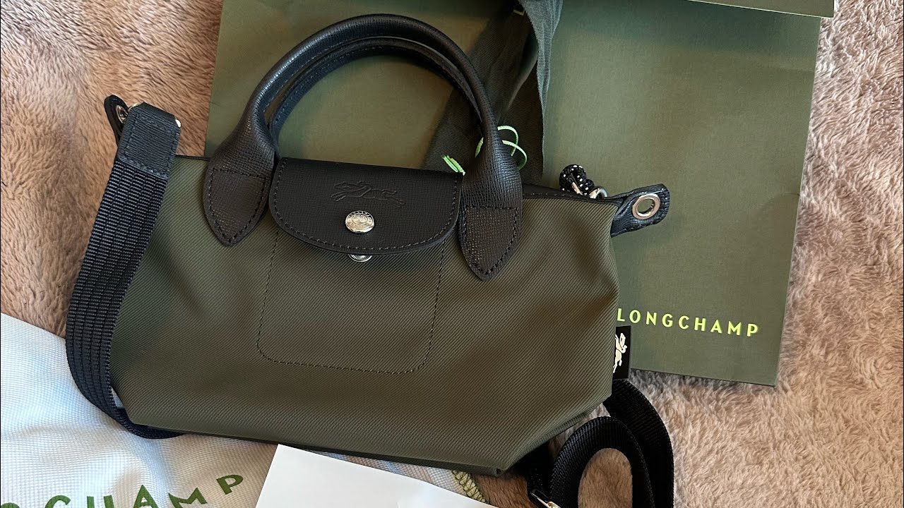 My first Longchamp bag - YouTube