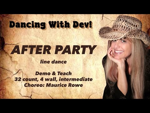 AFTER PARTY- line dance- Demo & Teach - YouTube
