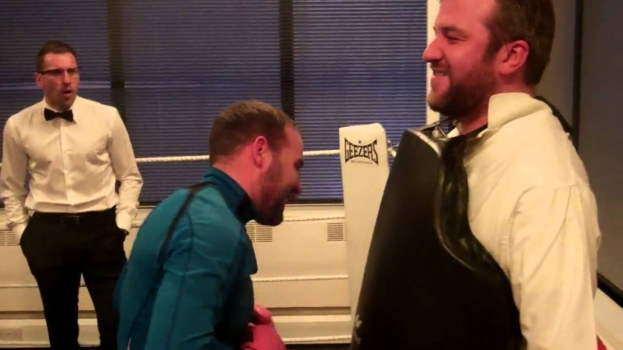 Former Pro Boxer Jackson Williams punches BBC Radio Norfolk's Rob ...