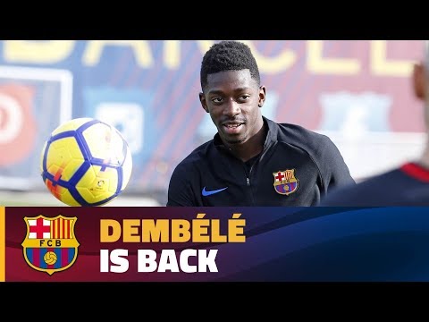 Ousmane Dembélé is ready for action