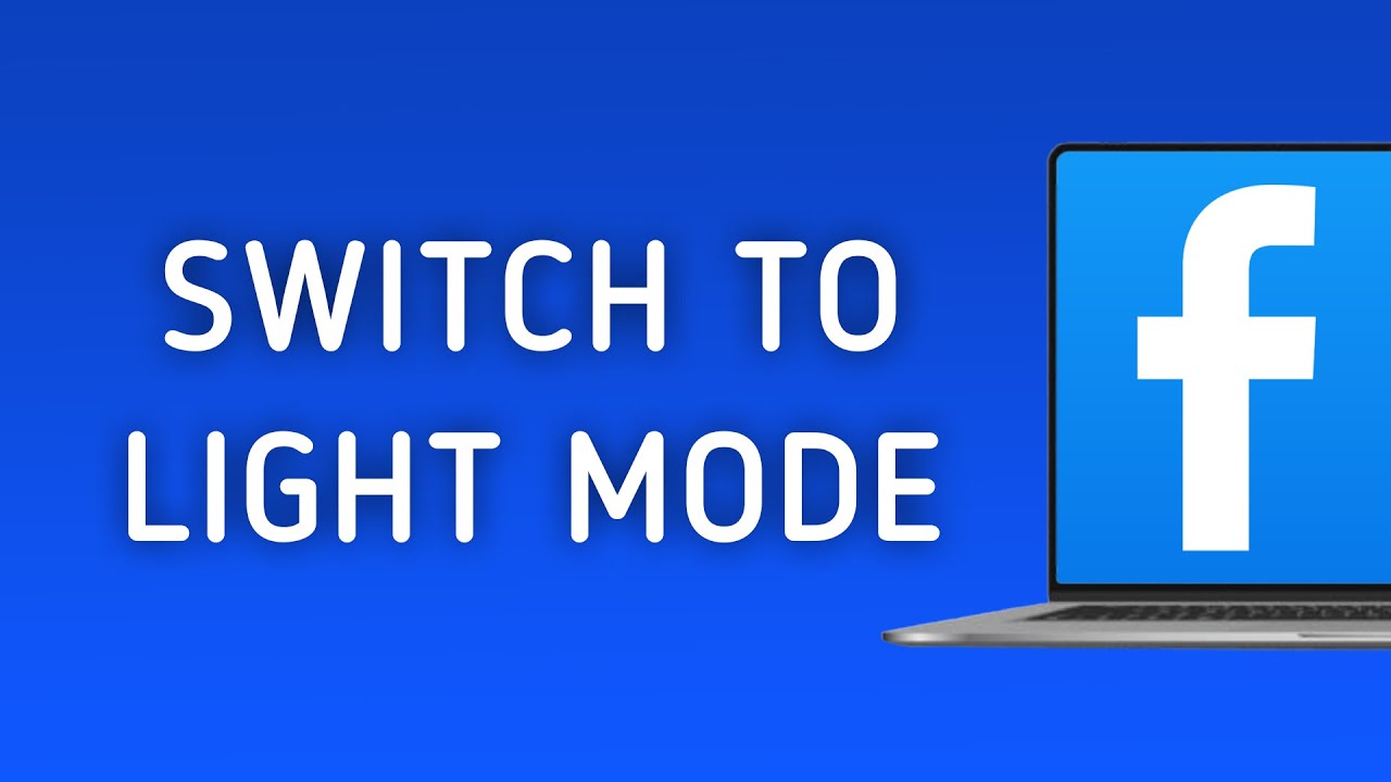 How to Make Facebook Light On PC (New Update) - YouTube