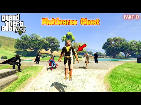 Multiverse Ghost Black Adam Is Returns in GTA5 #13