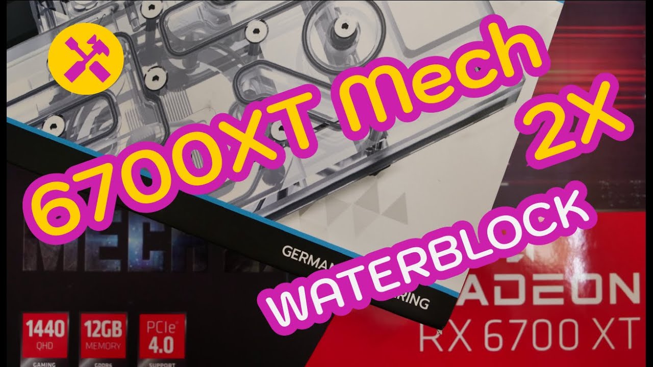 Installing a Waterblock on the MSI Radeon RX 6700XT Mech 2X OC Edition ...